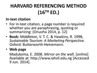 Citation and Referencing.ppt | Science
