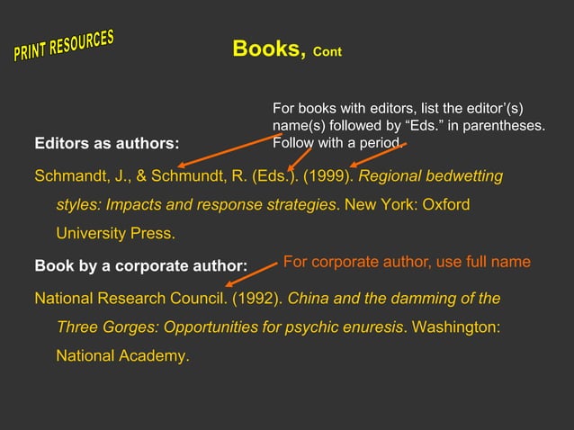 Citation and referencing in research work | PPSX | Science