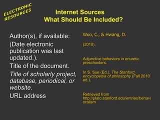 Citation and referencing in research work | PPSX