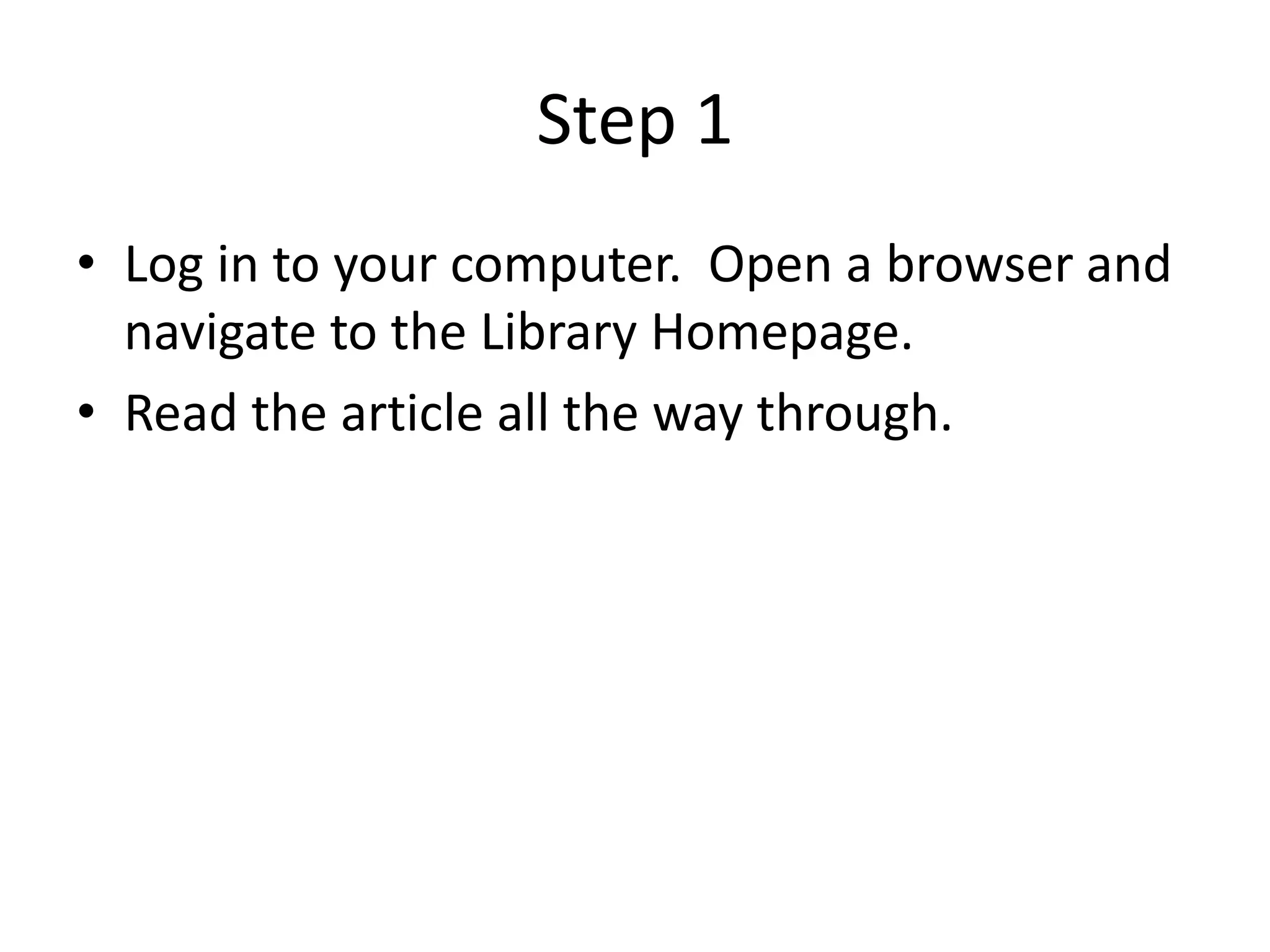 Citation and summary - Wells and Haws | PPTX | Technology & Computing