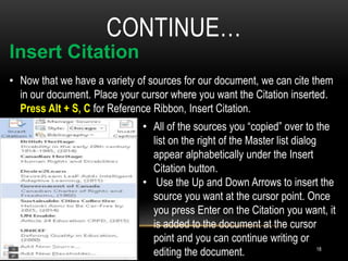 Citation , Caption and Bibliography in MS word.pptx