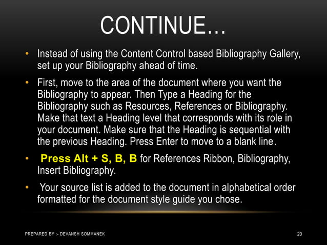 Citation , Caption and Bibliography in MS word.pptx