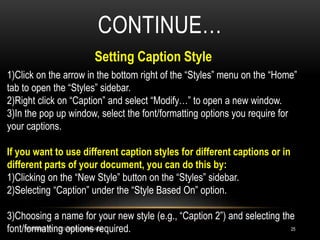 Citation , Caption and Bibliography in MS word.pptx
