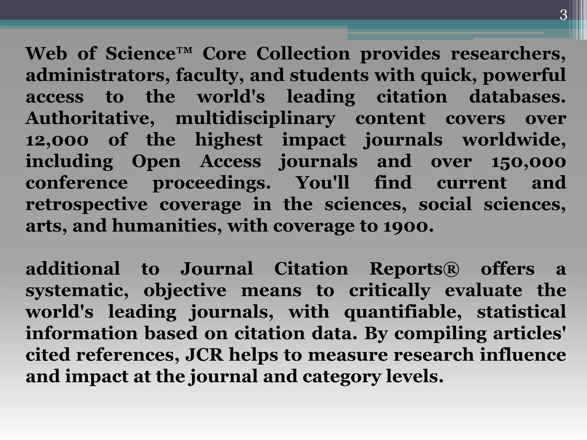 How To use Citation Database | PDF