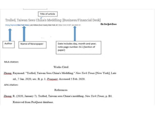Citation Database | PPTX | Databases | Computer Software and Applications
