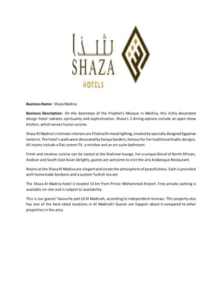 Shaza Madina | DOCX