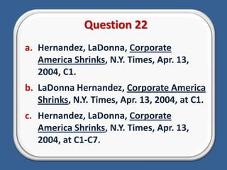 Citation exam | PPTX