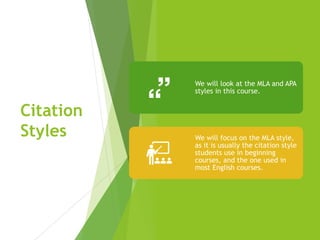 Citation formats | PPT
