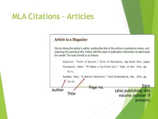 Citation formats | PPT