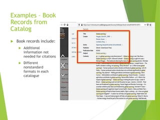 Citation formats | PPT