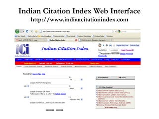 Citation indexing | PPT