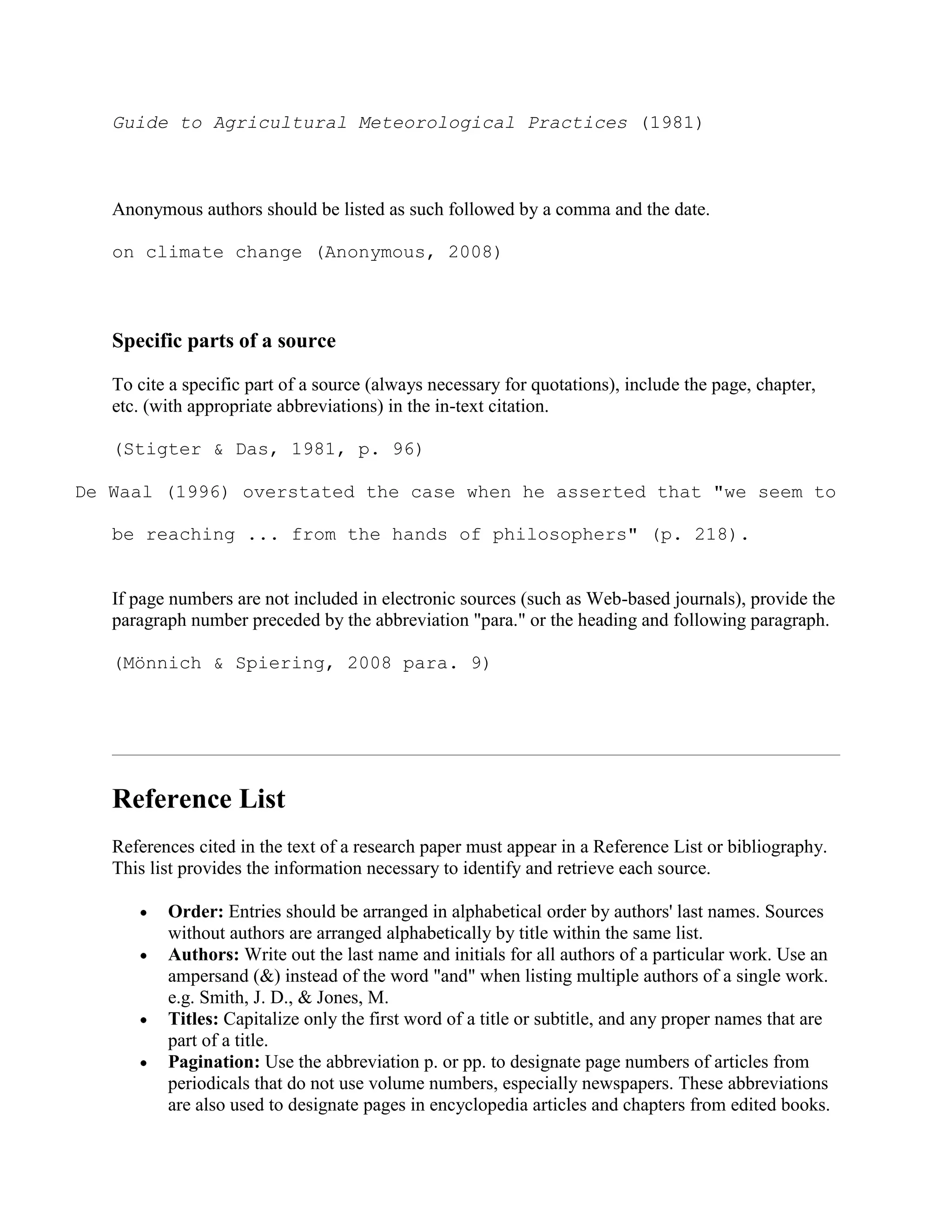 Citation management | DOCX