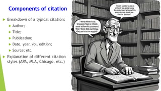 Citation method in research : Importance and Techniques.pptx
