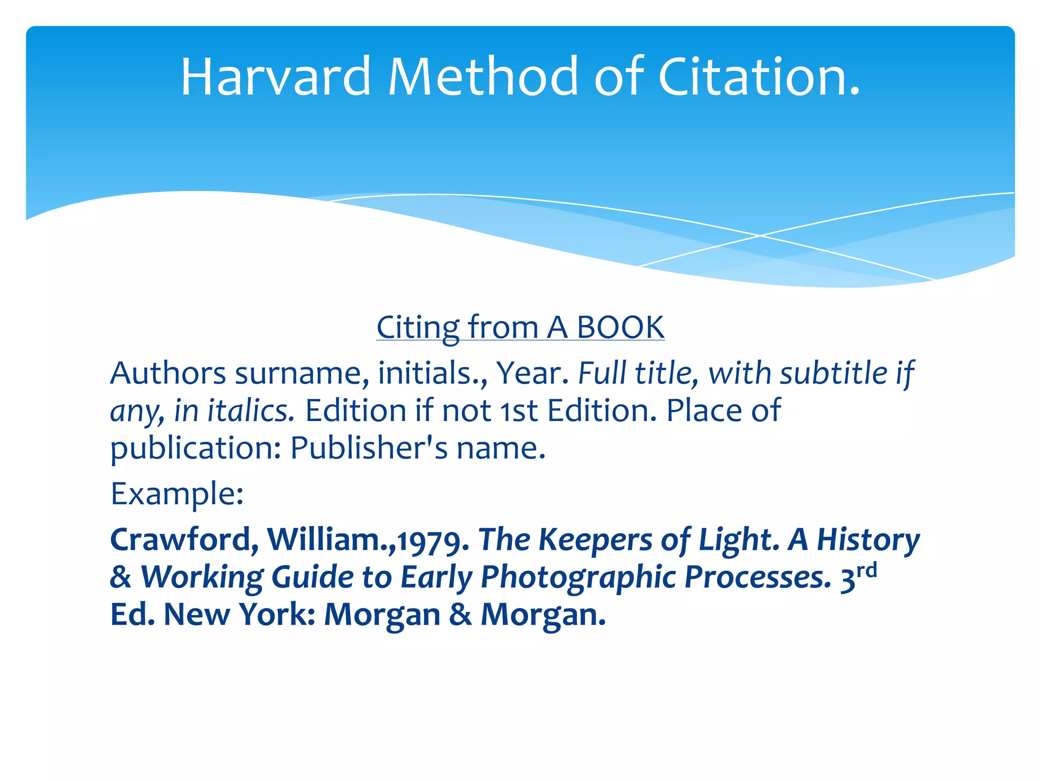 Introduction to Citation | PPTX