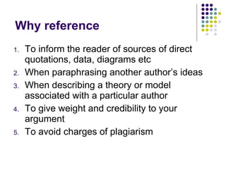 Citations And Referencing | PPT