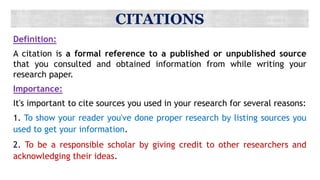 Citations and Variables.pptx