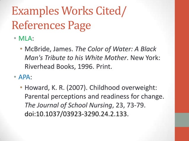 Citations- APA and MLA | PPTX