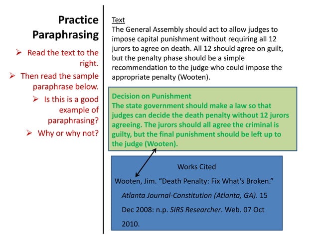 In-Text Parenthetical Citations | PPTX | Law