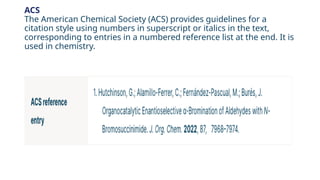 This presentation presents the different types of citation Style.pptx