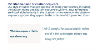 This presentation presents the different types of citation Style.pptx