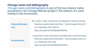 This presentation presents the different types of citation Style.pptx
