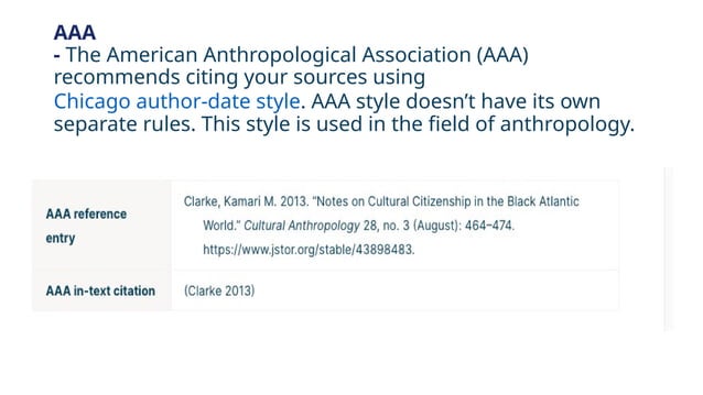 This presentation presents the different types of citation Style.pptx