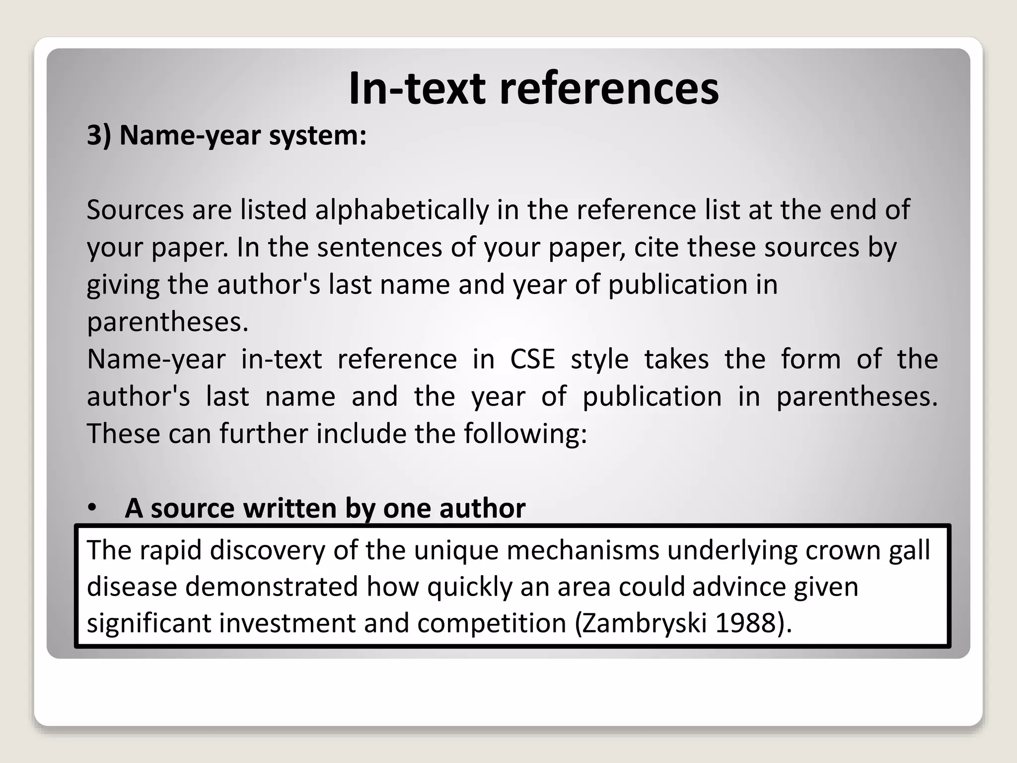 Citation styles in council of science edit. | PPTX