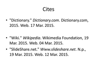 Citation using mla | PPTX