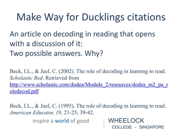 Citation workshop orientation | PPTX