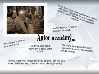 Citáty o smrti | PPT