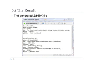 Citavi & LaTeX | PDF