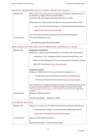 APA cite referencing how to reference and article? | PDF