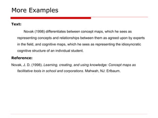 APA in-text citations | PPT
