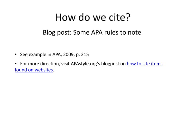 Cite It Right! (advanced) | PPT