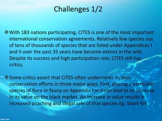 Convention on the international trade in endangered species of wild ...