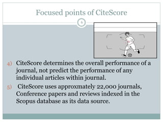 Cite score | PPTX