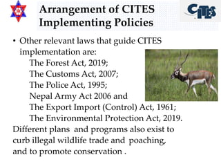 CITES implementation in Nepal........pptx