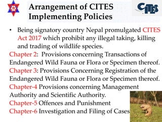 CITES implementation in Nepal........pptx