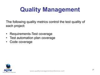 A Continious Integration Test Framework | PPT