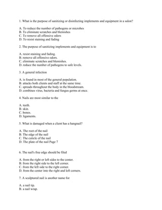 Cit exam sample | PDF