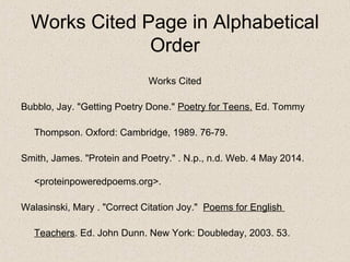 Citiation Machine Help - Miss Dubb | PPT