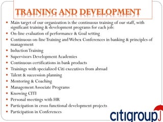 Citibank hrm | PDF