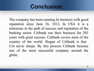 Citibank original | PPT