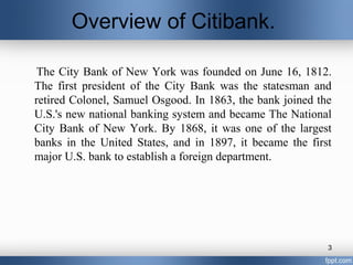 Citibank original | PPT
