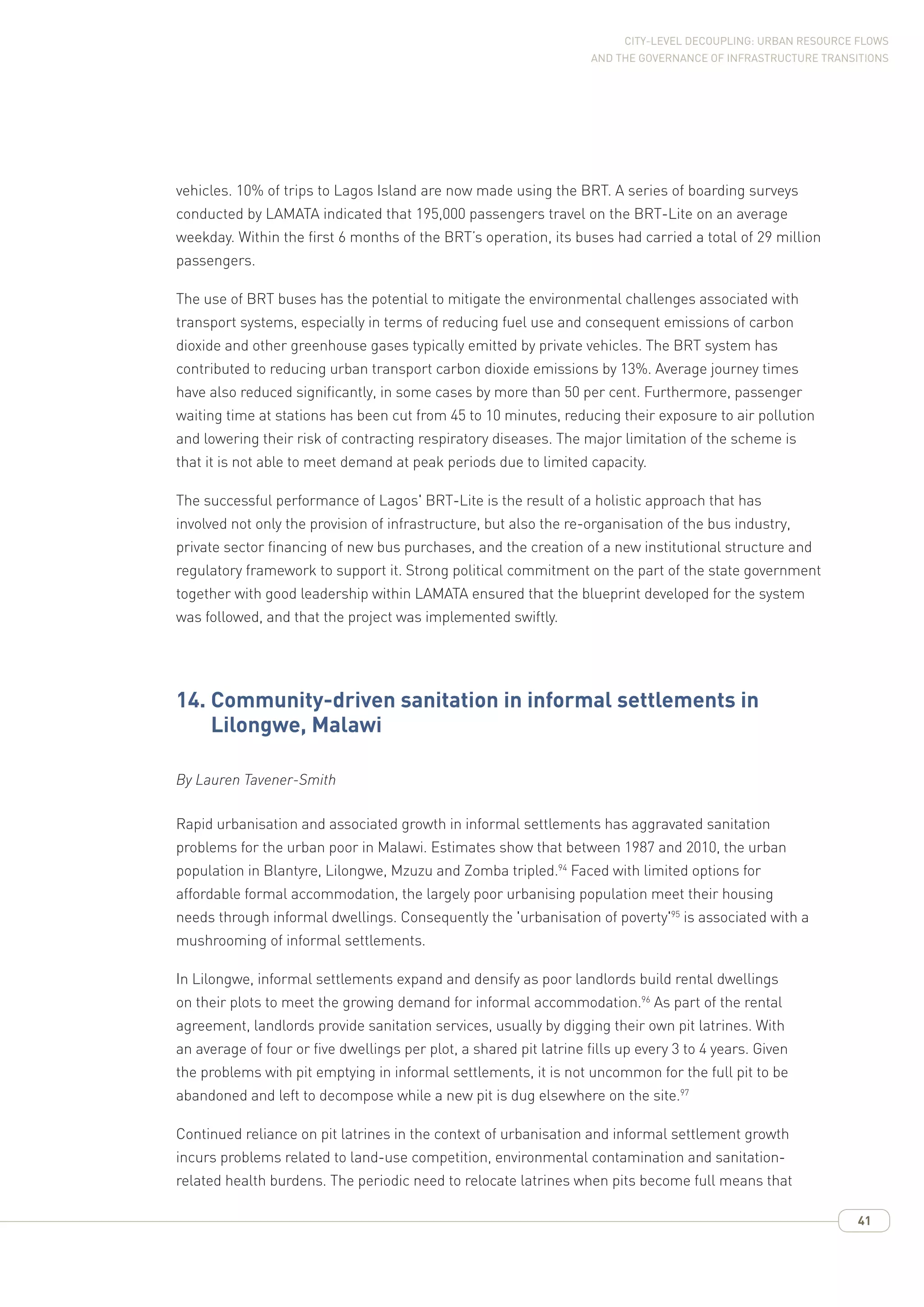 City-Level Decoupling | PDF