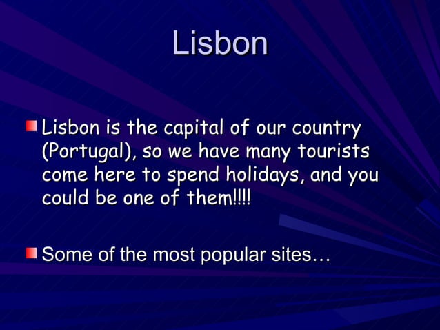 Cities Of Portugal | PPT