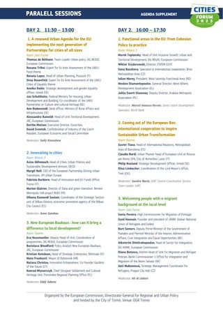 Agenda Cities Forum 2023 Torino | PDF