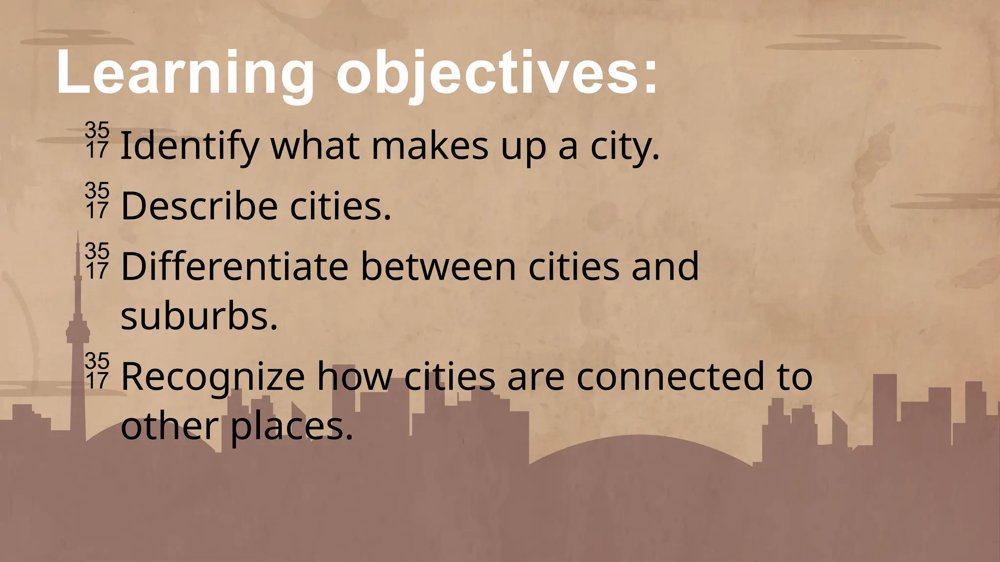 Modern Cities description in new Centuries | PPTX