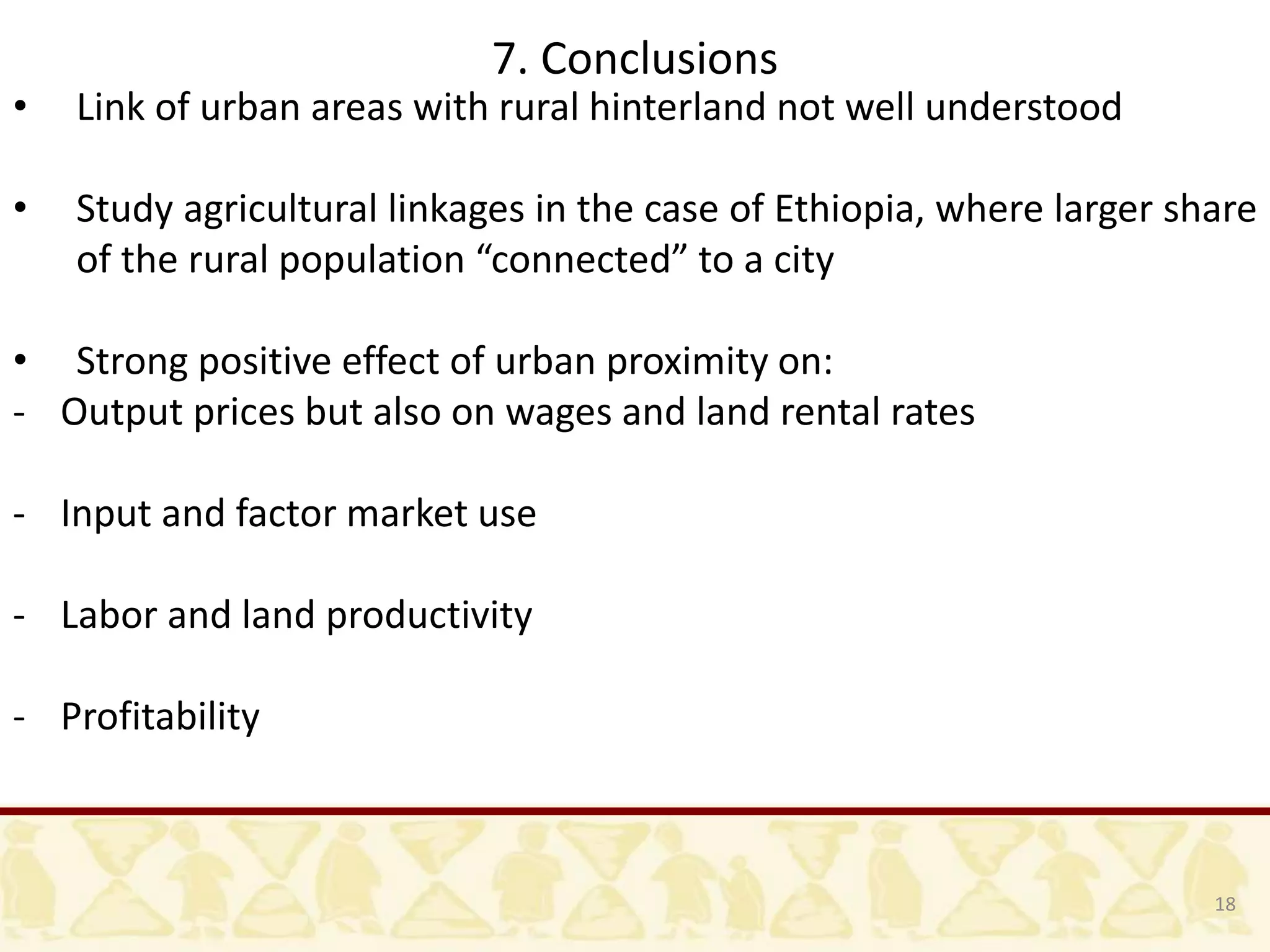 Cities and agricultural transformation in Ethiopia | PPT
