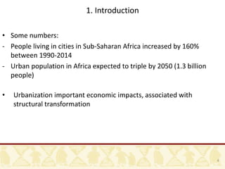 Cities and agricultural transformation in Ethiopia | PPTX